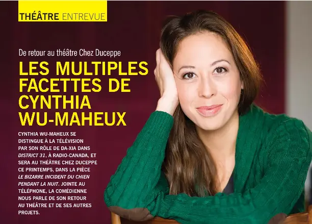 Cynthia Wu- Maheux: ses multiples facettes - PressReader