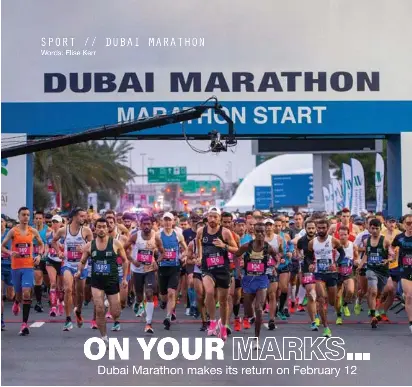 ON YOUR MARKS... - PressReader