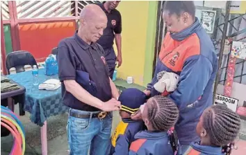 Taxi drivers spread cheer to children at crèches - PressReader