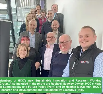 New HCC Working Group to address the sustainabi­lity agenda - PressReader