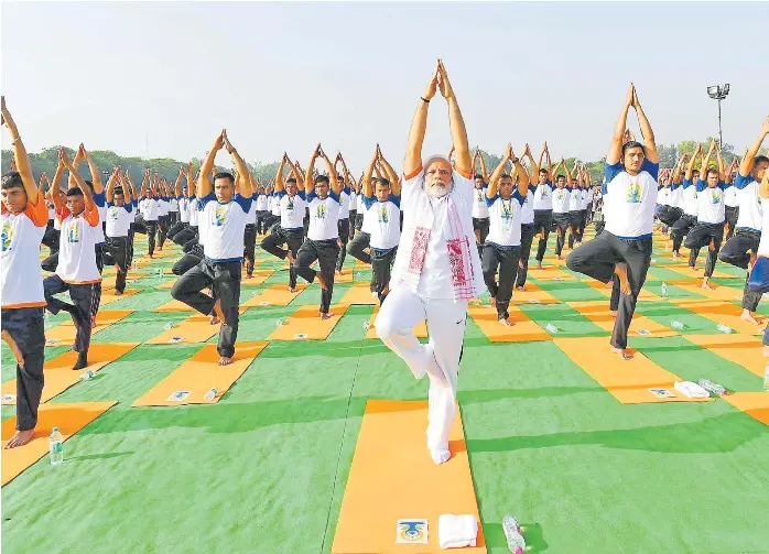 Yoga brings harmony in all walks of life - PressReader
