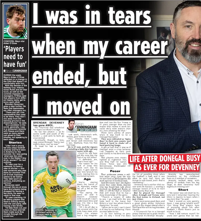 I was in tears when my career ended, but i moved on - PressReader