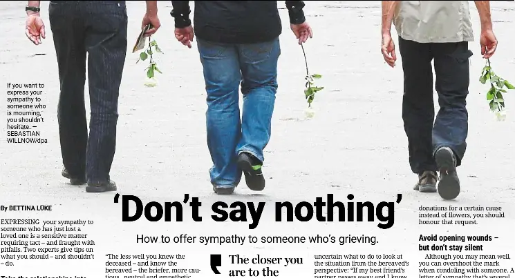 ‘Don’t say nothing’ - PressReader