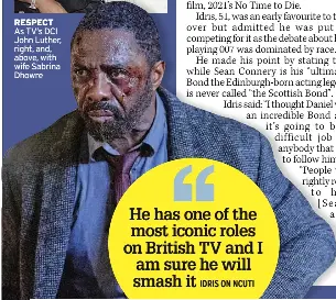 Idris: Talk about talent .. not our skin colour - PressReader