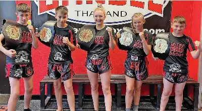 Little belters sweep up Thai box titles - PressReader
