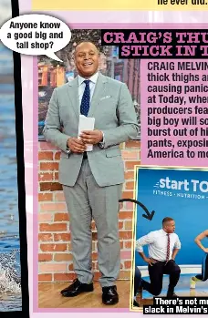 CRAIG’S THUNDER THIGHS STICK IN TODAY’S CRAW! - PressReader