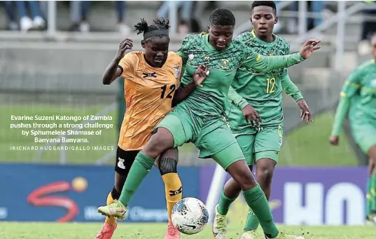 Dludlu happy with progress of Banyana youngsters - PressReader