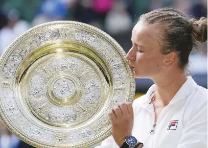 BARBORA KREJCIKOVA WINS WIMBLEDON - PressReader