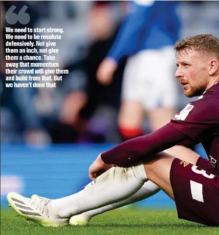 Kingsley determined to cut out false Starts against Rangers - PressReader