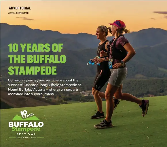10 YEARS OF THE BUFFALO STAMPEDE - PressReader