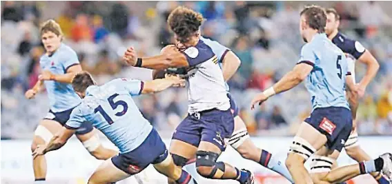 NZ Blues muscle up - PressReader