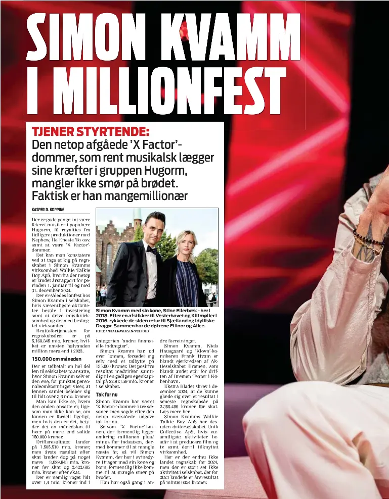 SIMON KVAMM I MILLIONFES­T - PressReader