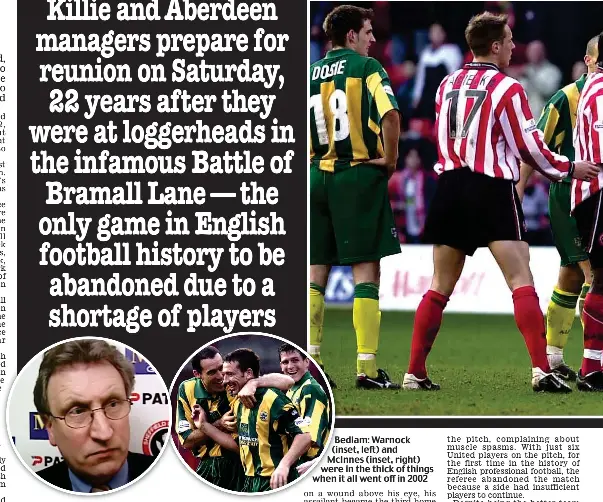 McInnes and Warnock set for ROUND TWO! - PressReader