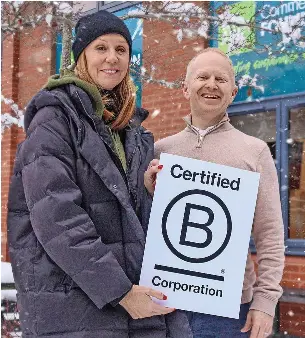 Purpose over profits helps Commercial to earn B Corp award - PressReader