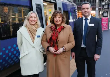 Full speed ahead for electric train service - PressReader