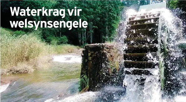 Boereplan: Waterkrag vir welsynseng­ele - PressReader