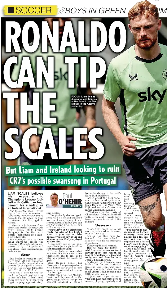 RONALDO CAN TIP THE SCALES - PressReader