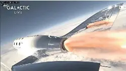 Researcher­s reach edge of space with Virgin Galactic’s space plane - PressReader