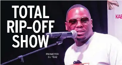 TOTAL RIP-OFF SHOW - PressReader