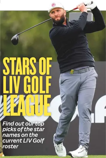 STARS OF LIV GOLF LEAGUE - PressReader