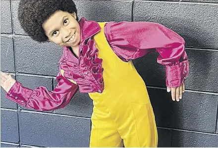 Young Kayleb starring in MJ the Musical - PressReader
