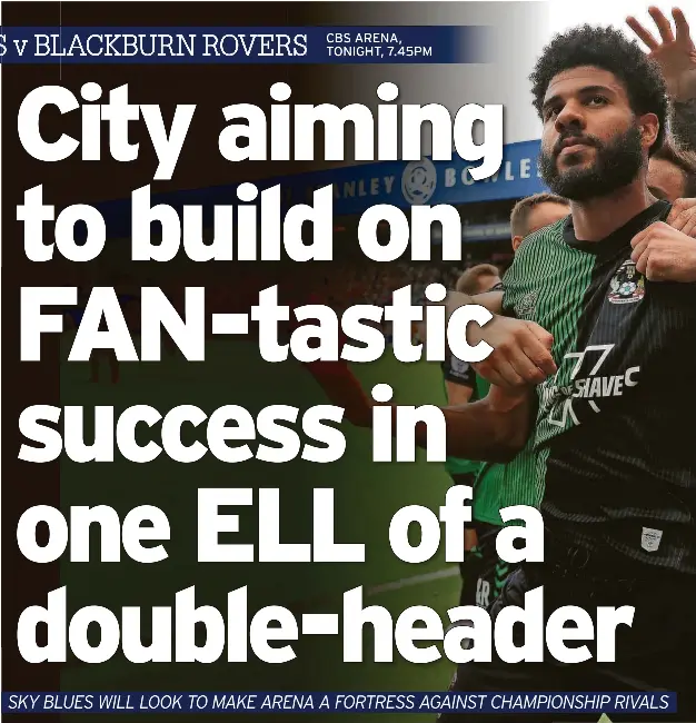 City aiming to build on Fan-tastic success in one ELL of a double-header - PressReader