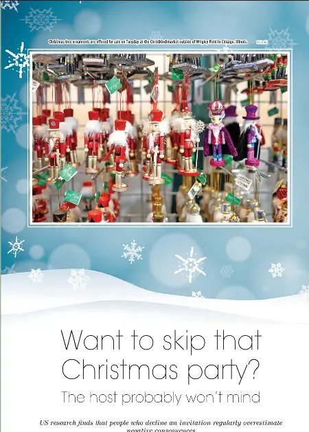 Want to skip that Christmas party? - PressReader