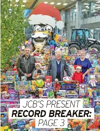 JCB’S PRESENT RECORD BREAKER: - PressReader