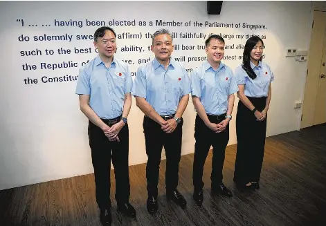 WP introduces another four new faces, including IMH psychologi­st ...