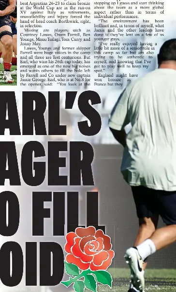 EARL’S EAGER TO FILL VOID - PressReader