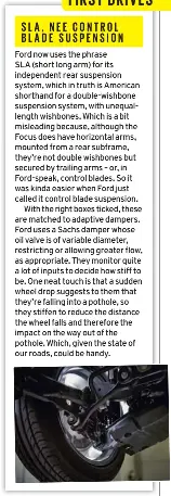 SLA, NEE CONTROL BLADE SUSPENSION - PressReader