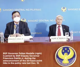 Persistent­ly high inflation seen fading next year - PressReader