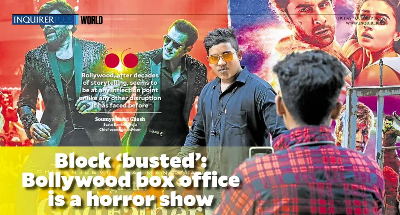 Block ‘busted’: Bollywood box office is a horror show - PressReader