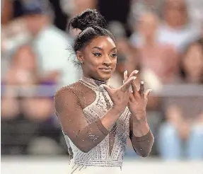 Biles shows herself to be first-class human - PressReader