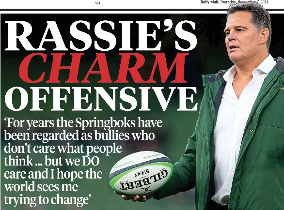 RASSIE’S CHARM OFFENSIVE - PressReader