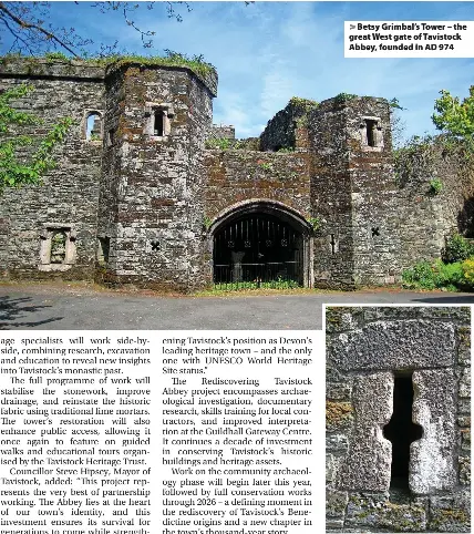 Repairs grant will help uncover secrets of medieval abbey gate ...