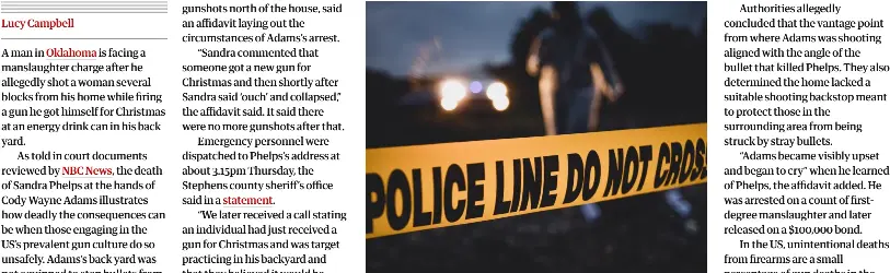 Oklahoma man doing target practice in back yard charged in fatal ...