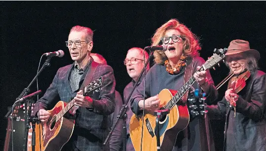 Rab Noakes and Barbara Dickson were part of an all-star line-up which ...