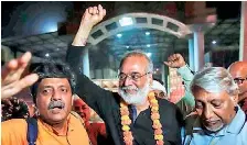 NewsClick editor released from Tihar Jail - PressReader