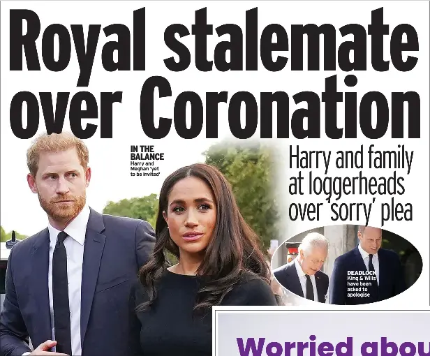 Royal stalemate over Coronation - PressReader