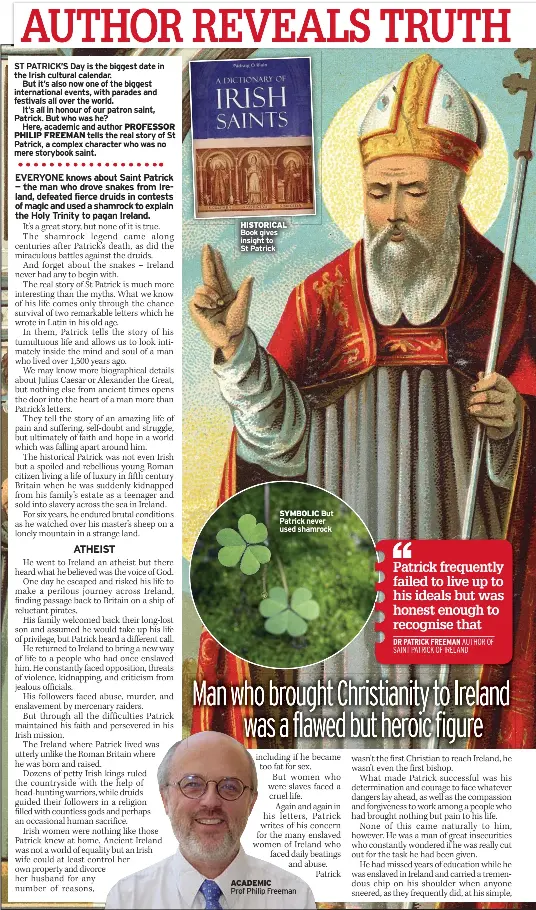 AUTHOR REVEALS TRUTH ABOUT ‘SHAMROCK LEGEND’ Real story of Ireland’s ...