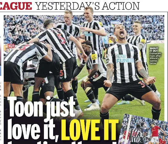 Toon just love it, LOVE IT beating them! - PressReader