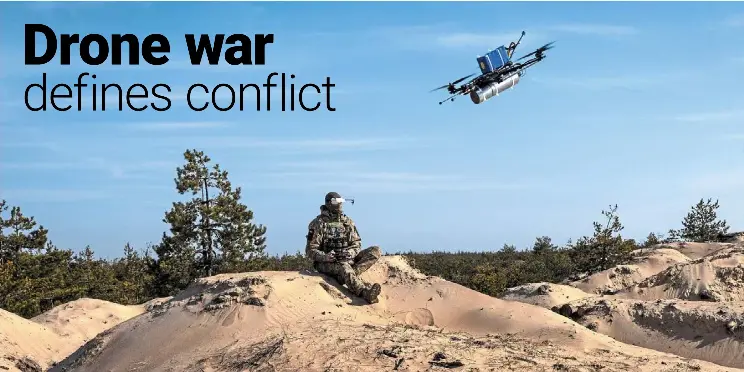 Drone war defines conflict - PressReader