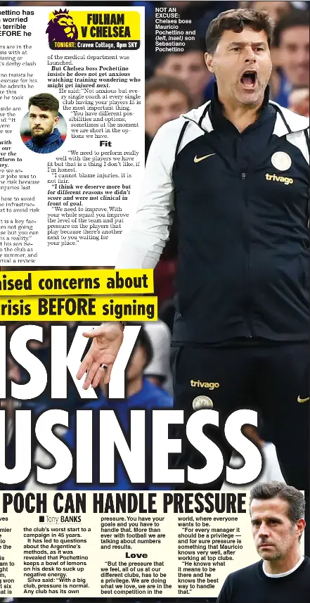 Poch raised concerns about injury crisis before signing risky business ...