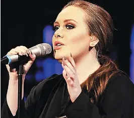 Adele concorre a 18 prêmios da Billboard - PressReader