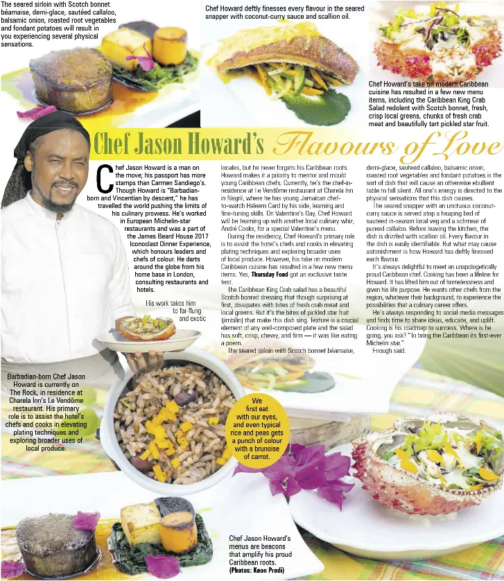 Chef Jason Howard’s Flavours of Love - PressReader