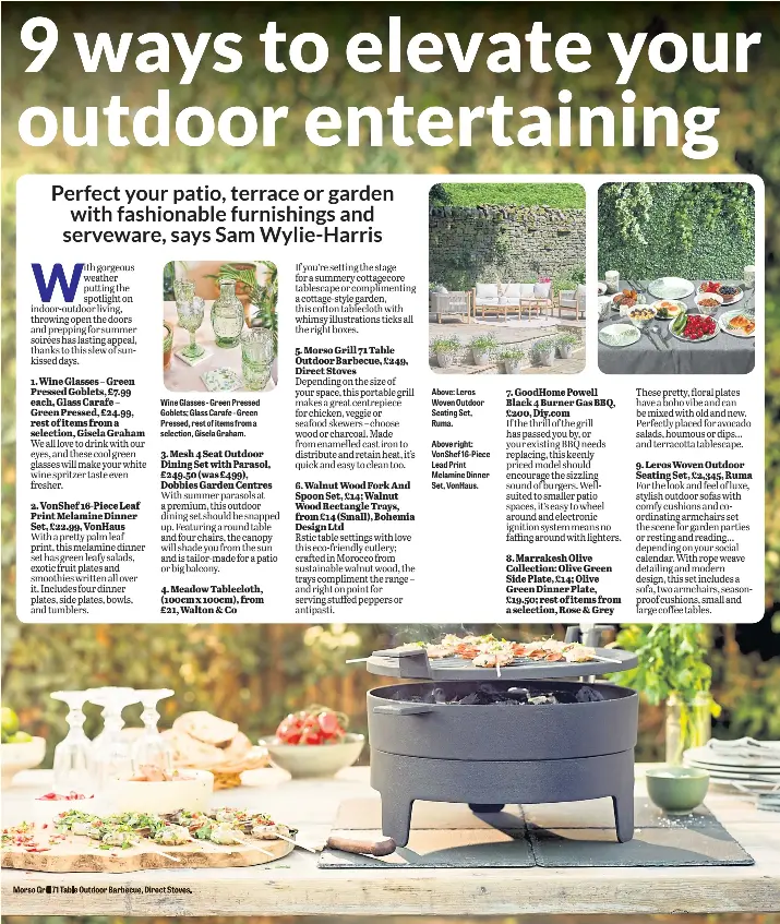 9 ways to elevate your outdoor entertaini­ng - PressReader