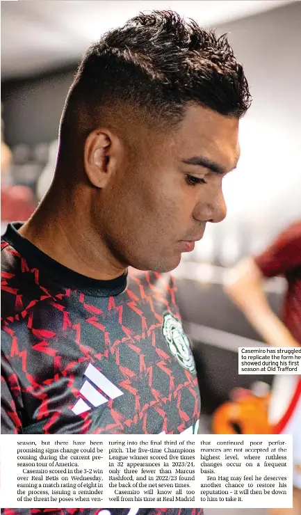 BACK PAIN LEAVING REDS A LITTLE LIGHT - PressReader