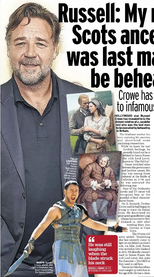 Russell: My rebel Scots ancestor was last man to be beheaded - PressReader