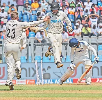 Kiwis humiliate Rohit & Co as India whitewashe­d in a home Test series ...